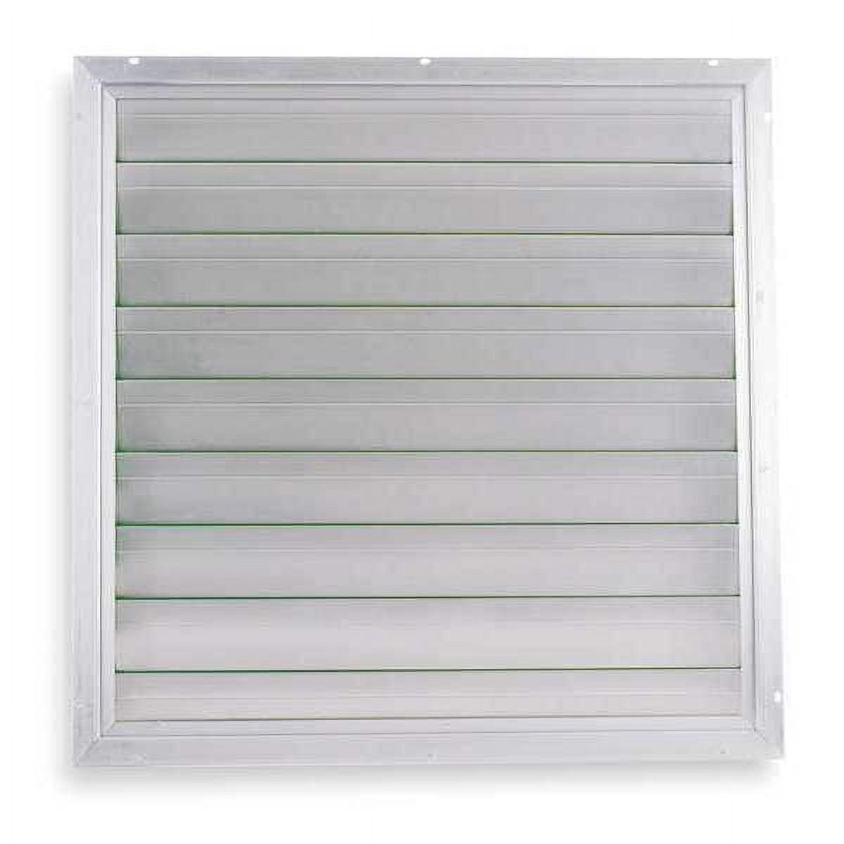 Dayton Fan Shutter,48 In,Mill Finish Aluminum, 4YN19 - Walmart.com