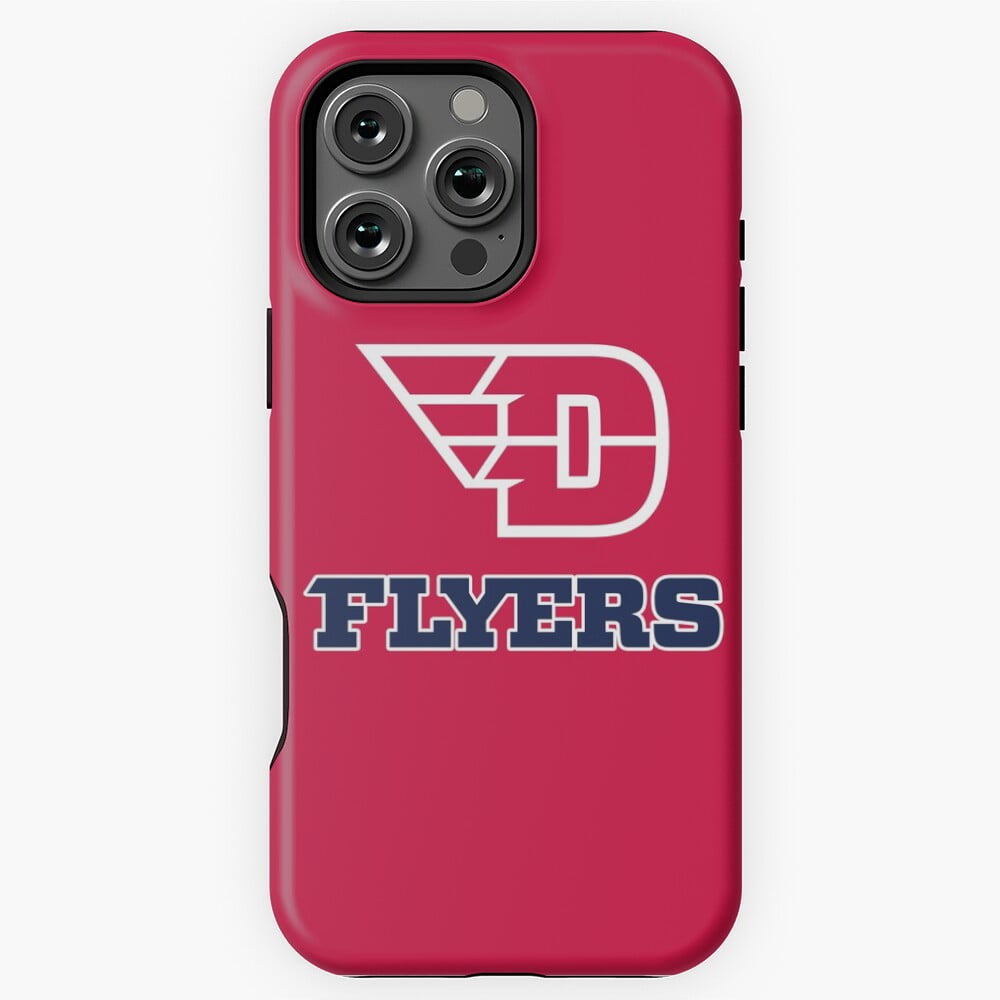 Dayton Flyers Retro Inspired Artwork iPhone Case 17 16 15 14 13 12 11 ...