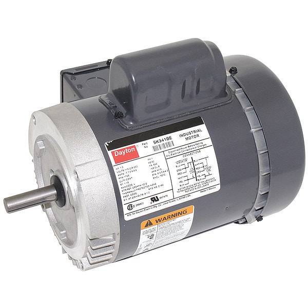 Dayton GP Motor,1/3 HP,1,725 RPM,115/208-230V 5K341 - Walmart.com