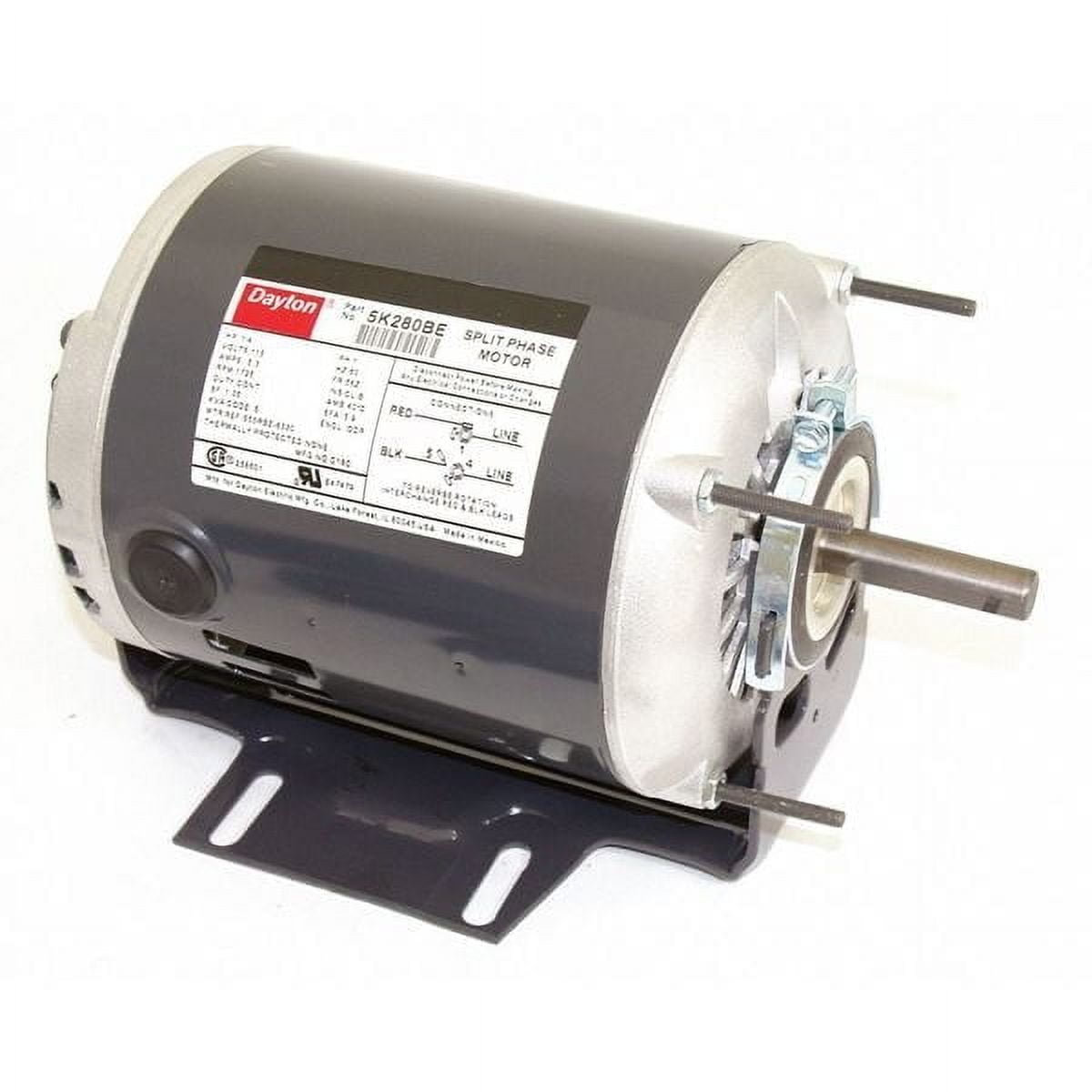 Dayton GP Motor,1/4 HP,1,725 RPM,115V AC,56Z 5K280 - Walmart.com