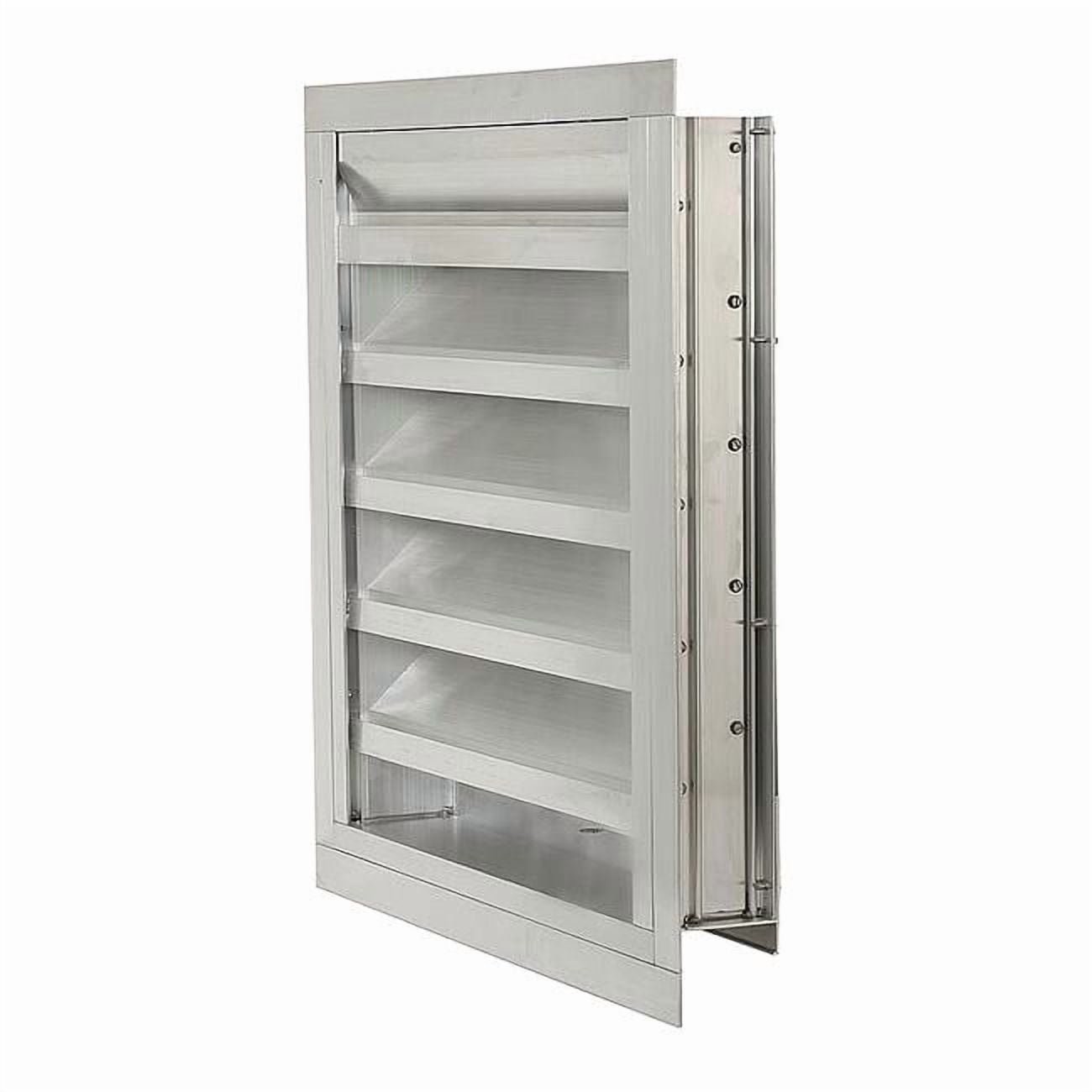 Intake Louver,Fixed, Drainable,18H x 18W 20UA08 - Walmart Business Supplies