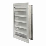 Intake Louver,Fixed, Drainable,18H x 18W 20UA08 - Walmart Business Supplies