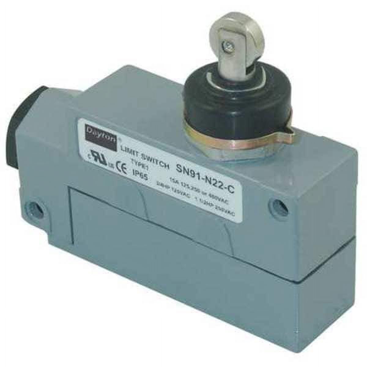 Dayton Limit Switch, Cross Roller Plunger, SPDT 12T917 - Walmart.com