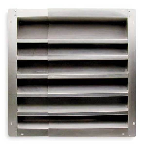 Dayton Louver,Intake,21-36 In,Aluminum 4F954 - Walmart.com