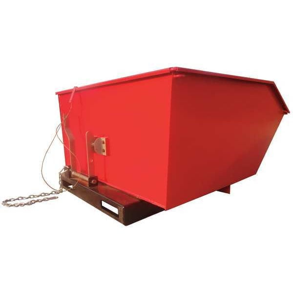 Dayton Low Profile Hopper,Red,2,000 lb 5PKF1 - Walmart.com