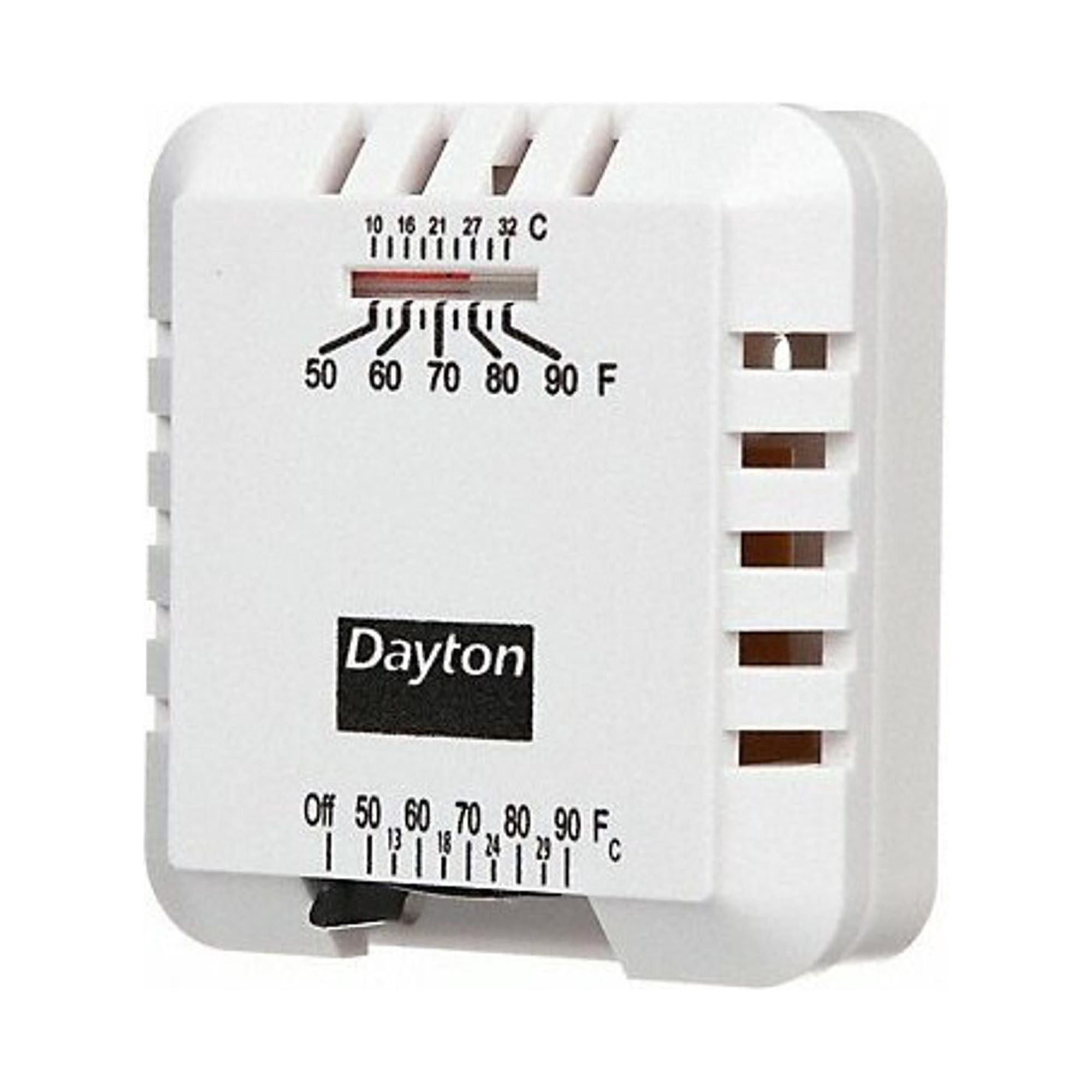 Dayton Low Voltage Thermostat, Hardwired, 24VAC 4PU51 - Walmart.com