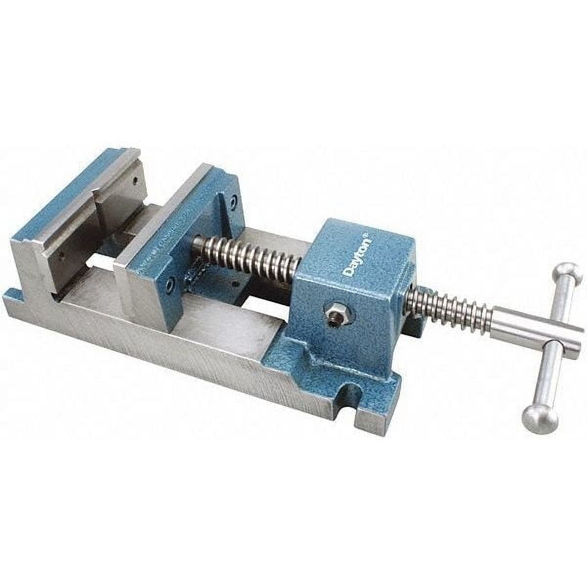 Dayton Machine Vise,3-1/2",Fixed 31LZ71 - Walmart.com