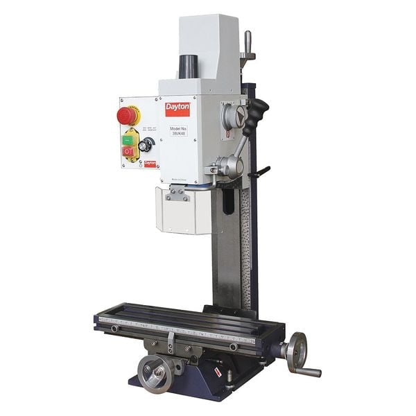 Dayton Mill Drill Machine,Manual,1ph,120V 53UH19 - Walmart.com