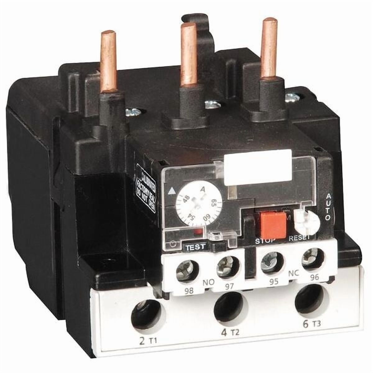 Dayton OverloadRelay, IEC, Thermal, Auto/Manual 6EAZ9 - Walmart.com