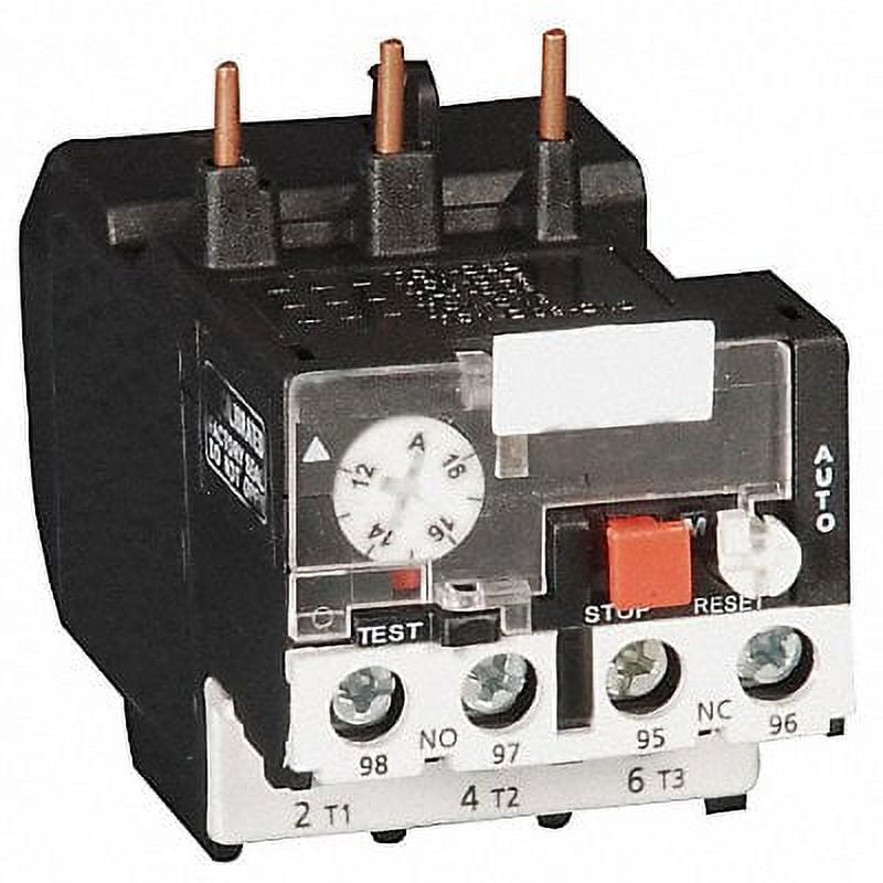 Dayton OverloadRelay, IEC, Thermal, Auto/Manual 6ECA4 - Walmart.com