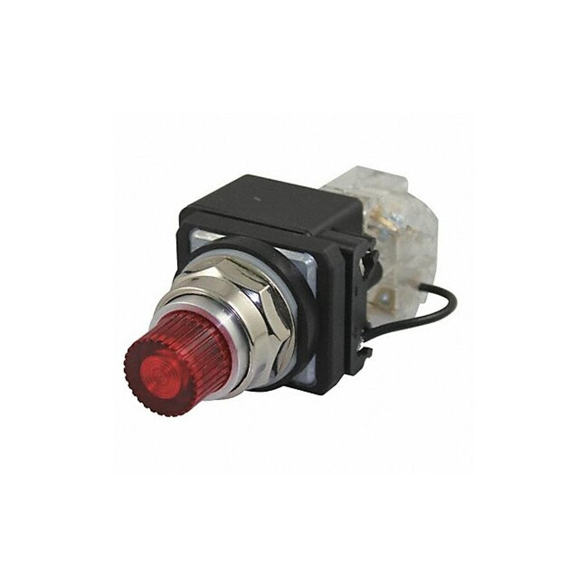 Dayton Pilot Light, Red, 30mm, LED 30G407 - Walmart.com