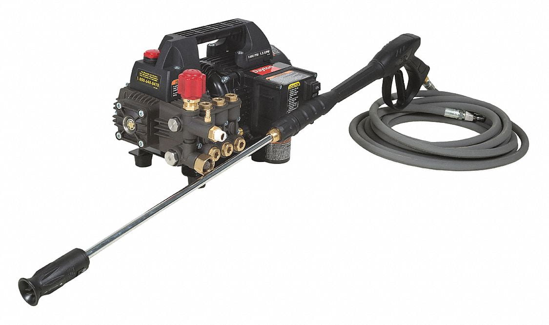Dayton Pressure Washer,Light Duty,1400 psi GC-1400-0DEH - Walmart.com