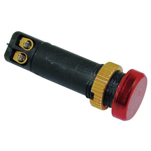 Dayton Raised Panel Light, Red, 240 V AC/DC 22NY96 - Walmart.com