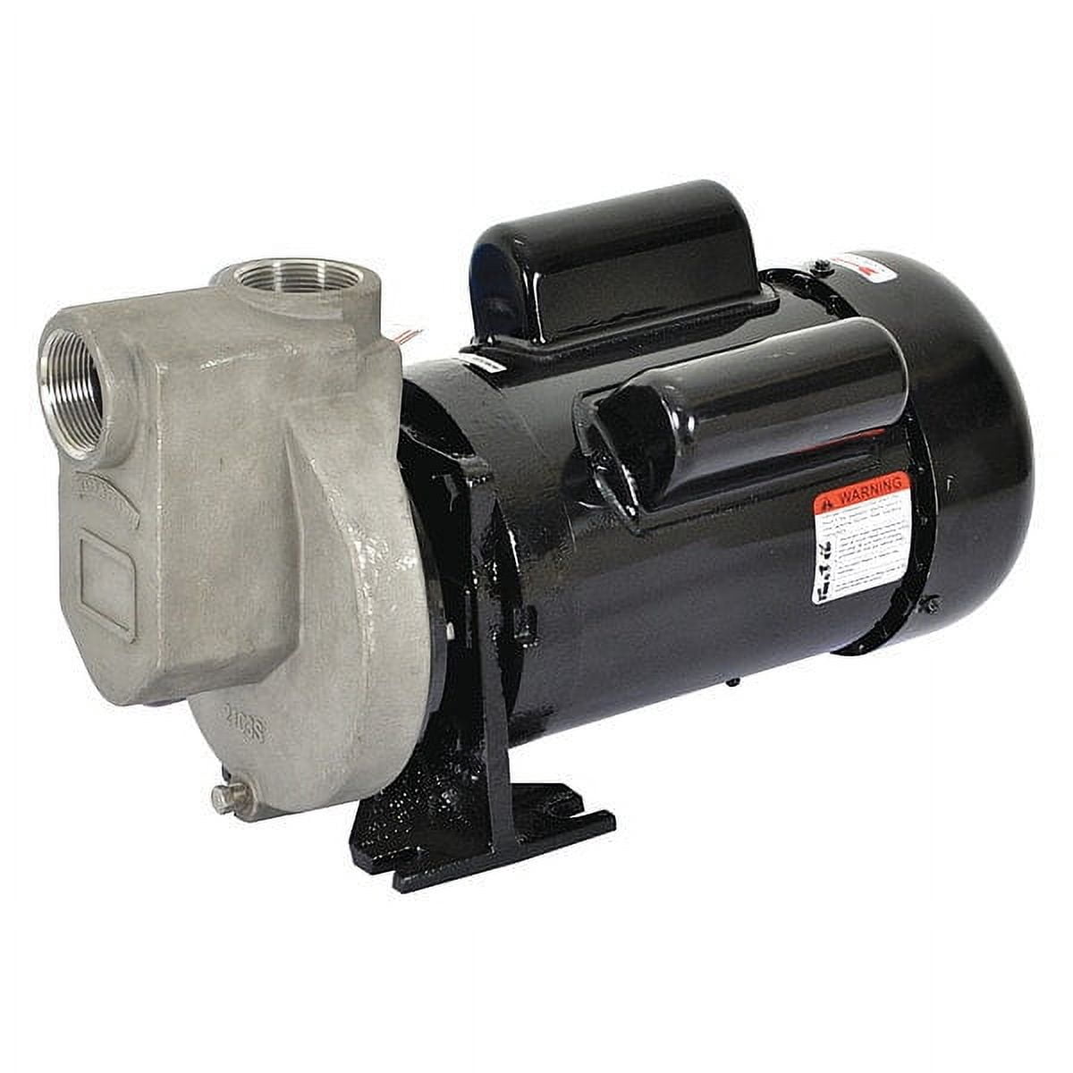 Dayton Self Priming Pump,1-1/2 HP,316 SS 2ZXT3 - Walmart.com