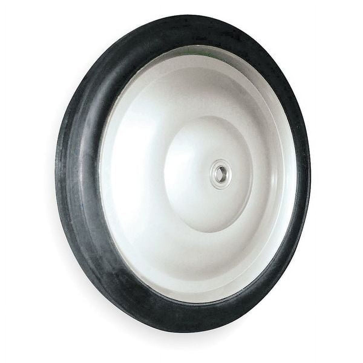 Dayton Semi Pneumatic Wheel,Rubber,For 5Z082 1ANV2 - Walmart.com