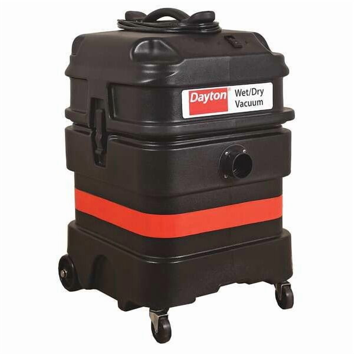 Dayton Shop Vacuum,18 gal.,Plastic,108 cfm MV-1800-0GEV - Walmart.com