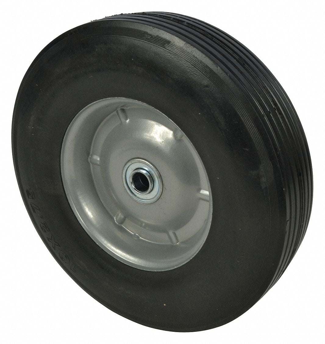 Dayton Solid Rubber Wheel, 10" dia. SRW-100 - Walmart.com
