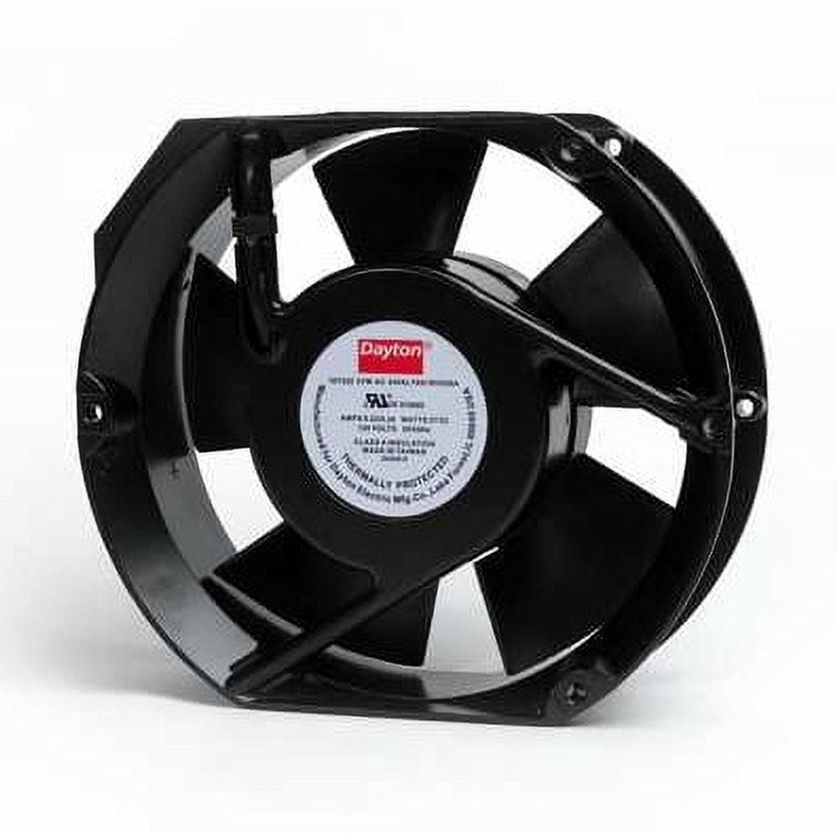 Dayton Standard Oblong Axial Fan, 120V AC, Aluminum, 5 15/16 in W ...