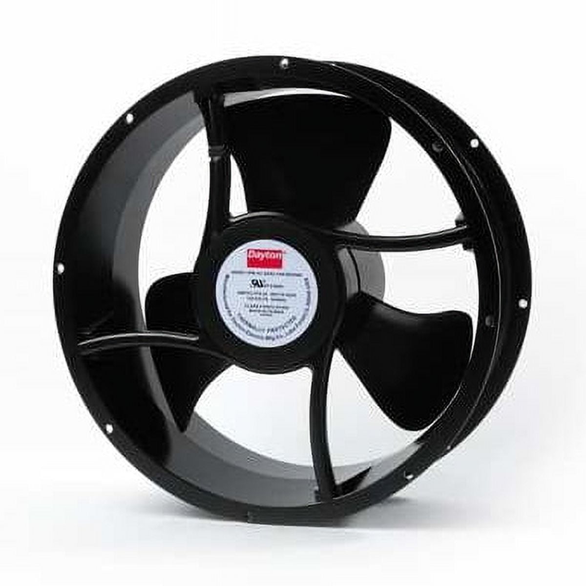 Dayton Standard Round Axial Fan,10" dia.,Black 55VD36 - Walmart.com