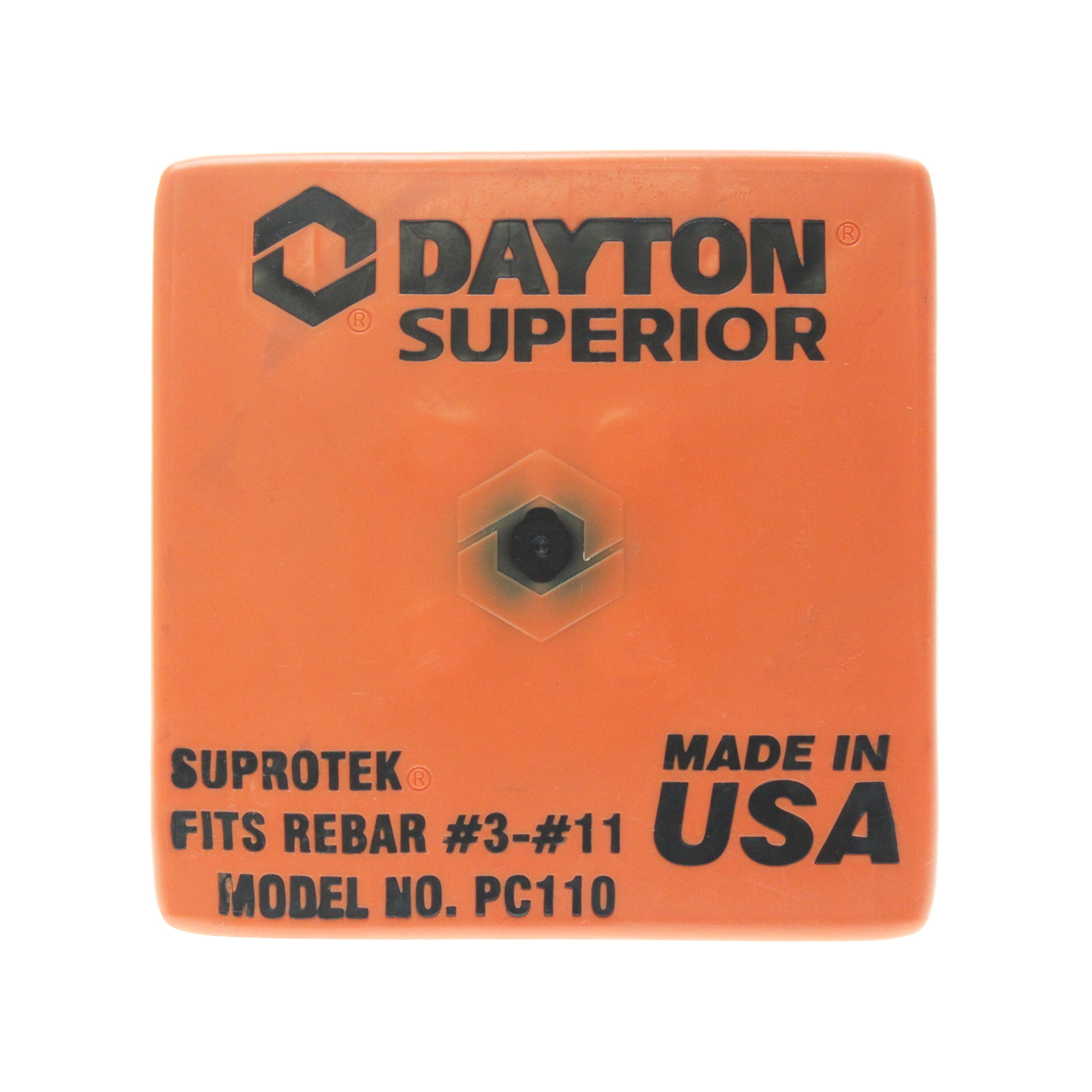 Dayton Superior PC110 Suprotek Impalement Safety Cap for #3 - #11 Rebar ...