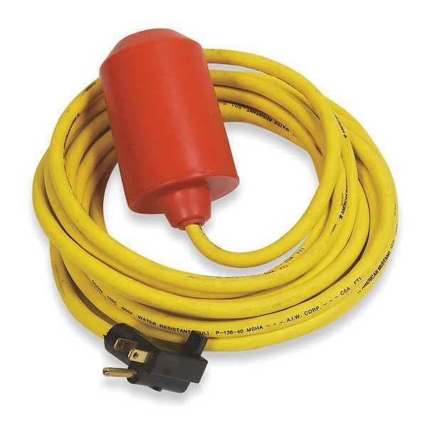Dayton Float Switch, 20 ft, ABS, 115V AC 3BY81 - Walmart.com