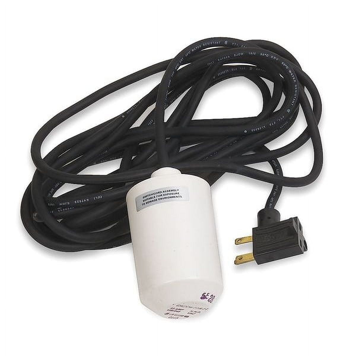 Dayton Float Switch, 20 ft, ABS, 230V AC 3BY85 - Walmart.com