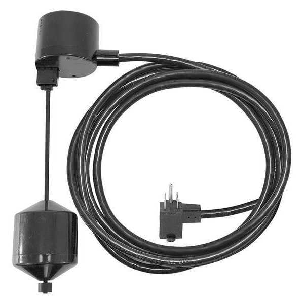 Dayton Float Switch, 10 ft, PVC, 125V AC PP92010G - Walmart.com