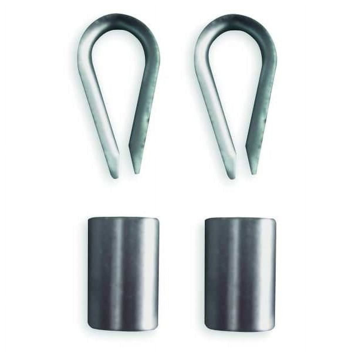 Dayton Wire Rope Stop Sleeve and Thimble Kit 1DKJ6 - Walmart.com