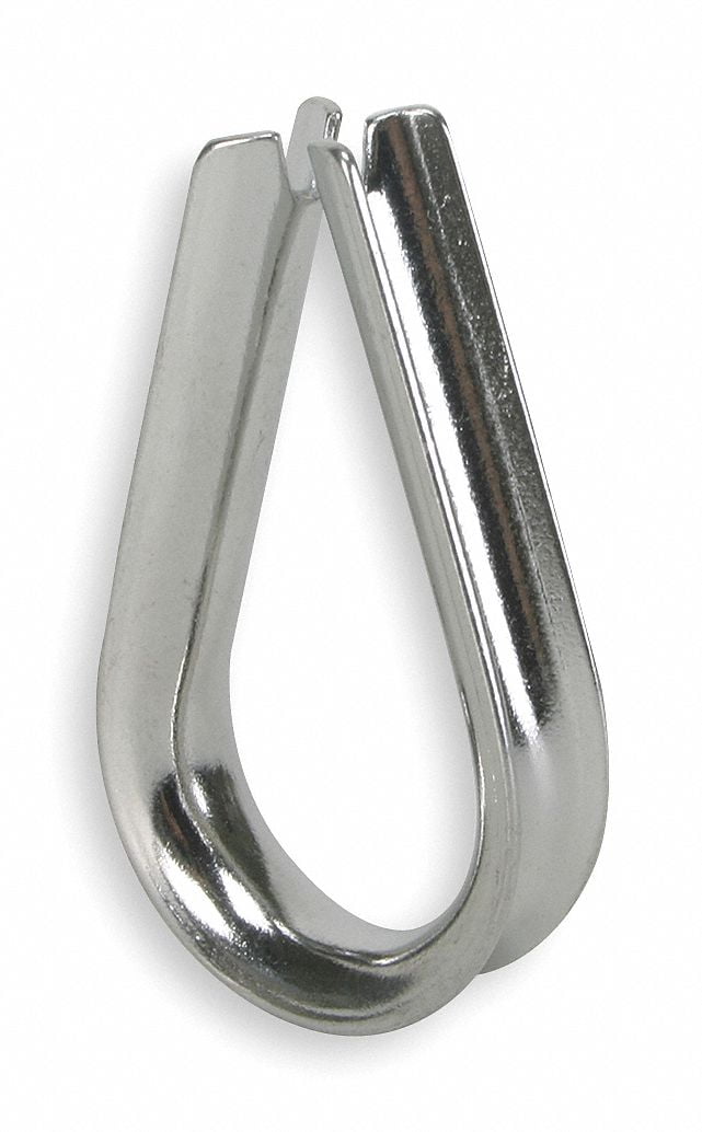 Dayton Wire Rope Thimble,1/2 in dia,Steel,PK 25 2VKL5 - Walmart.com
