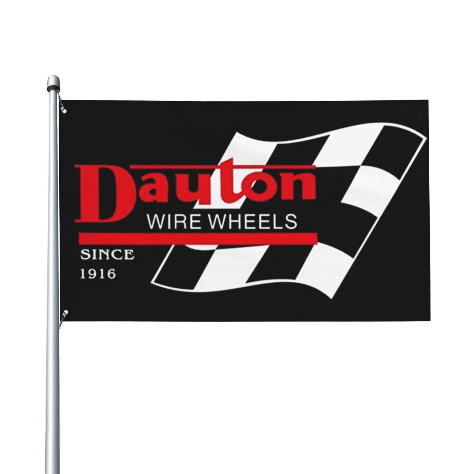 Dayton Wire Wheel 100th Anniversary Flag 3x5ft Outdoor Decorative Flag ...