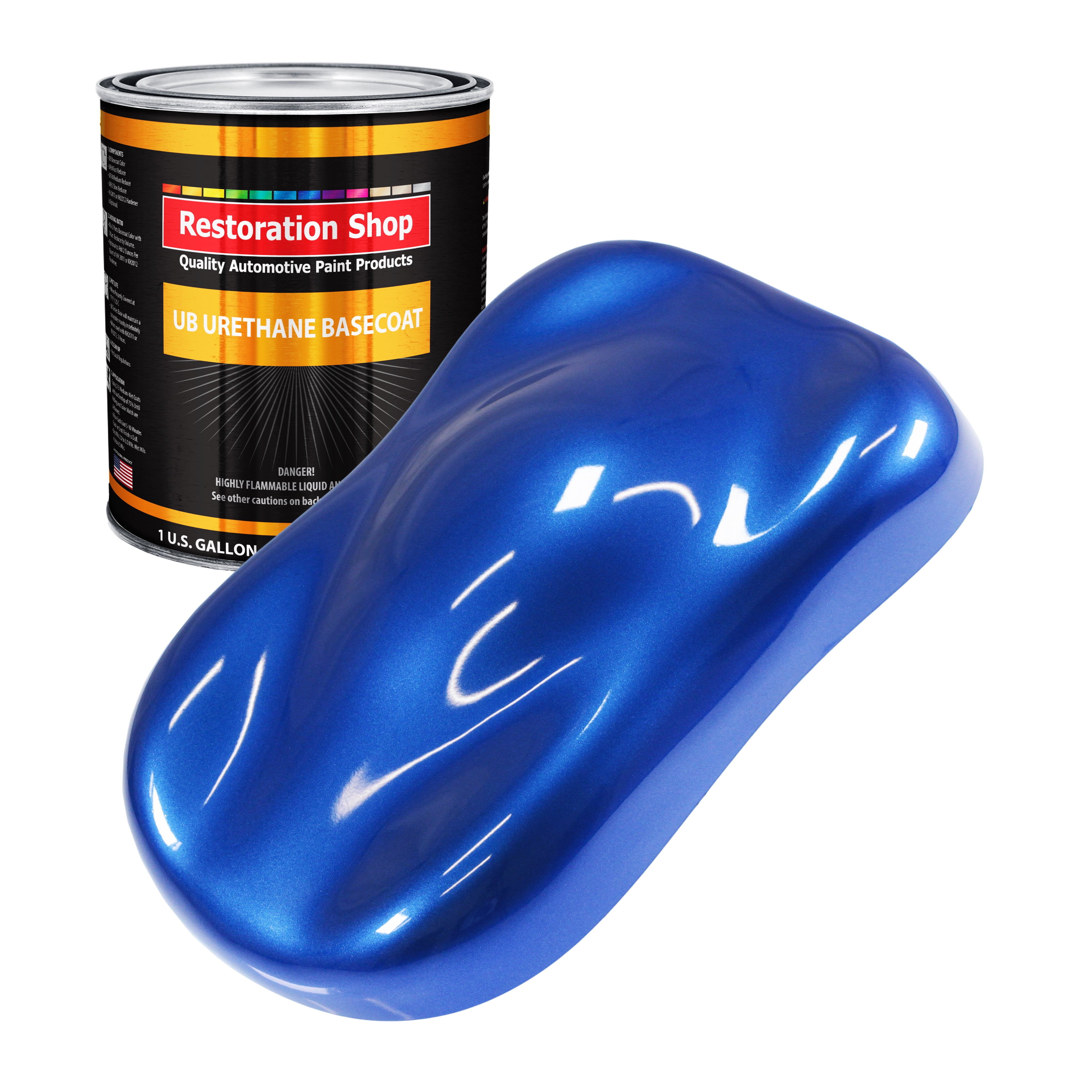 Daytona Blue Pearl 1 Gallon URETHANE BASECOAT Car Auto Body Paint ...