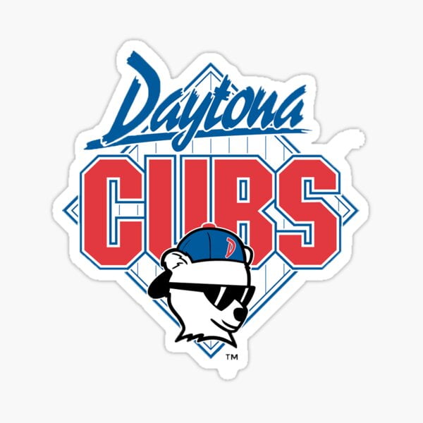 Daytona Cubs Baseball Sticker Baseball Sticker, Football Sticker ...