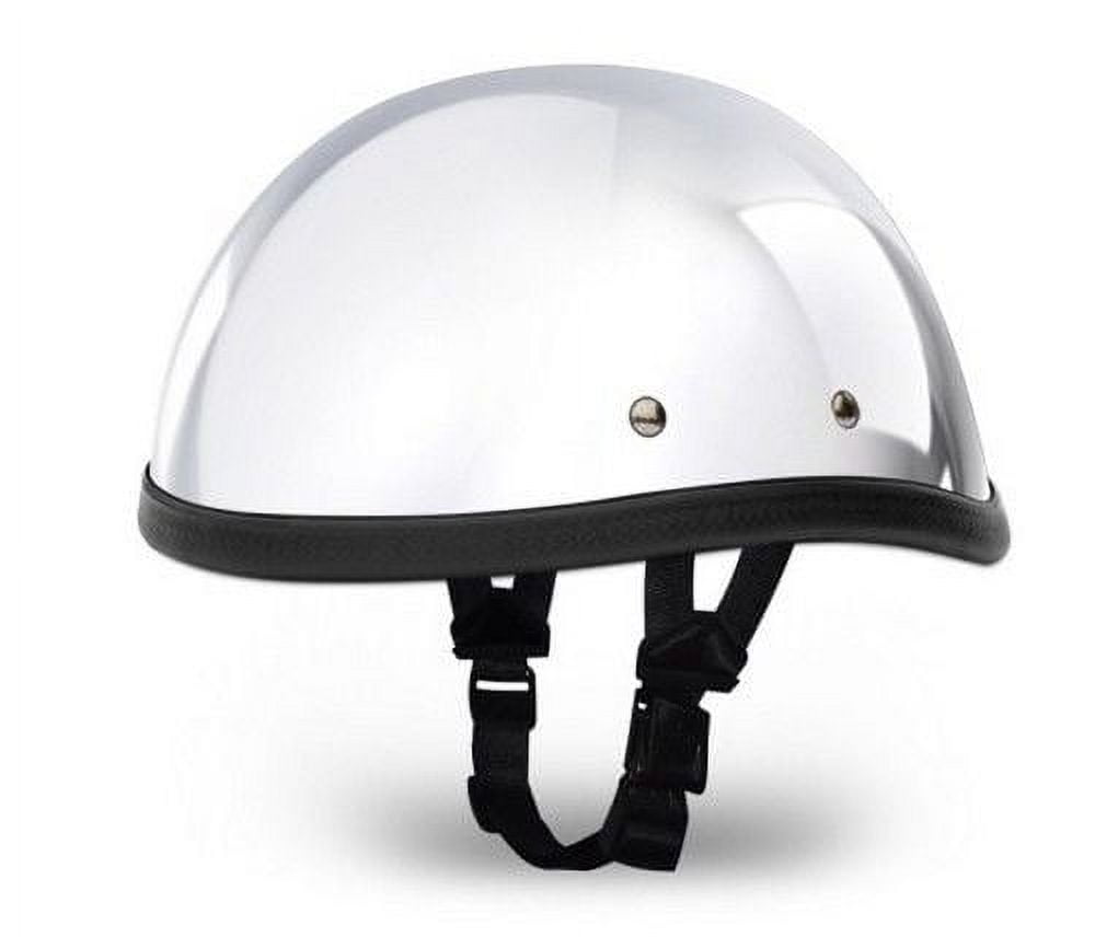 Daytona Eagle Hawk German Chrome Motorcycle Helmet Riding Sports Sizes ...