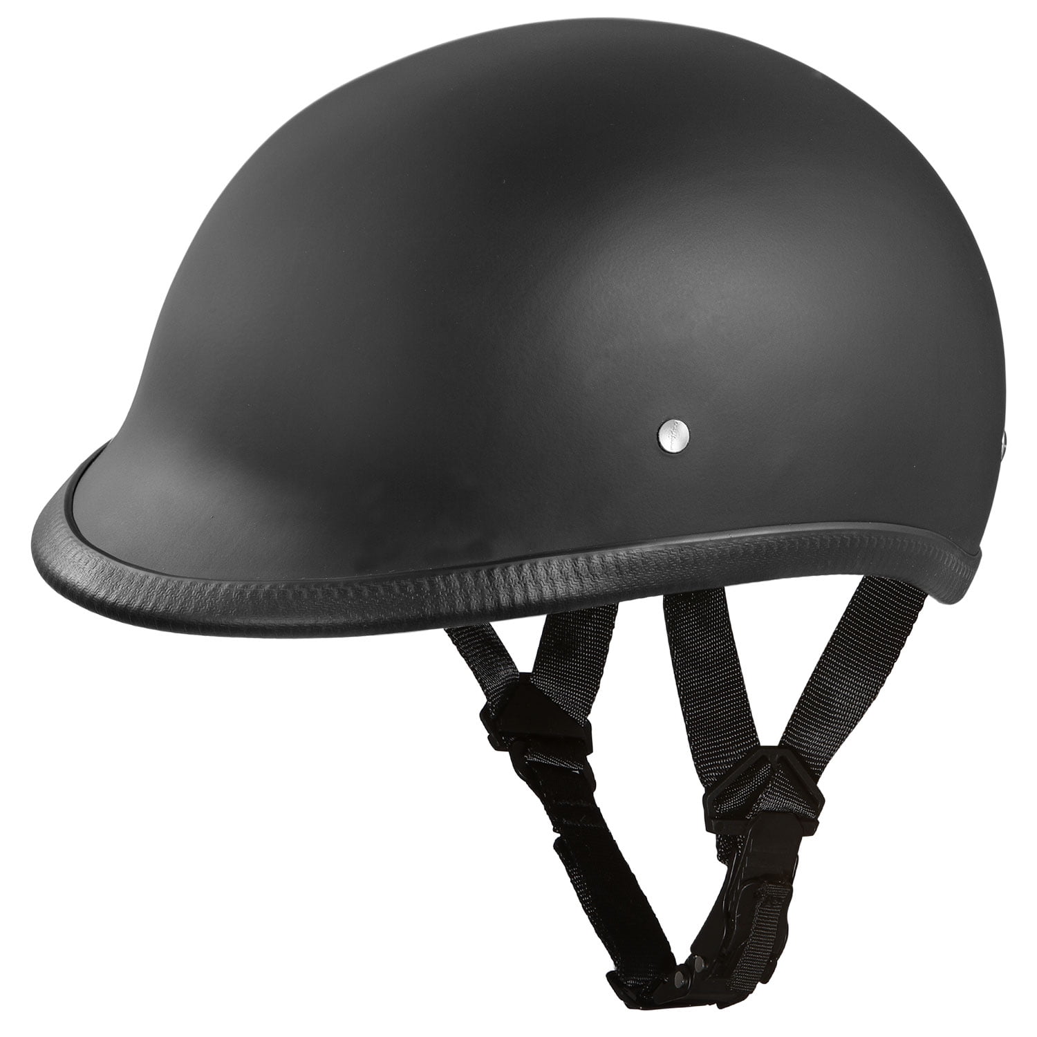 Daytona Helmets DOT Approved Motorcycle Half Helmet Hawk, Large, Dull ...