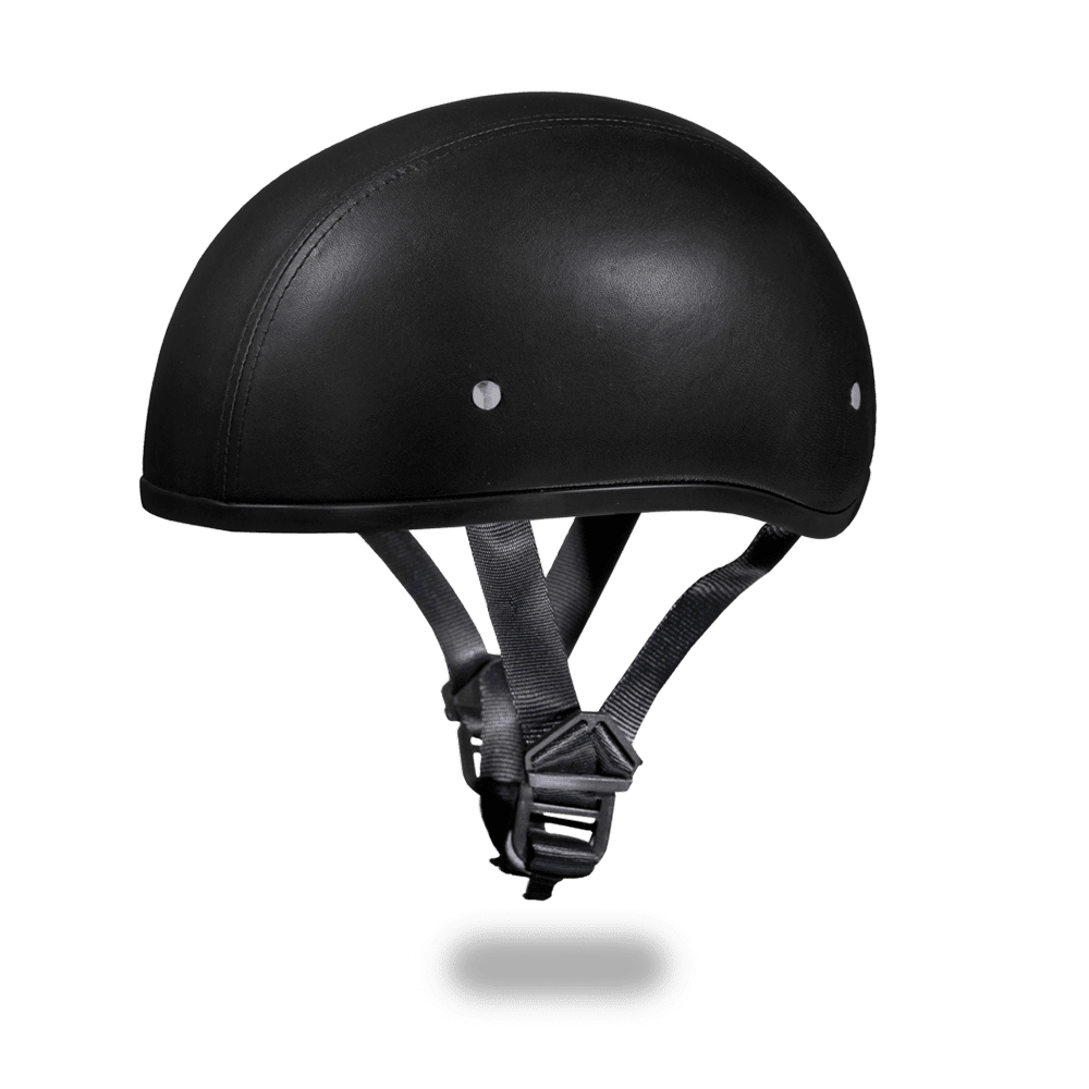 Daytona Helmets Slim Line Skull Cap D.O.T. Approved Half Shell ...