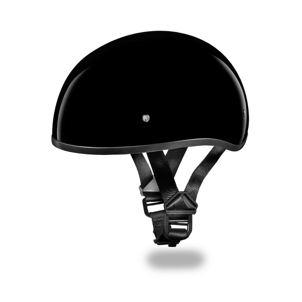 Daytona Helmets Slim Line Skull Cap D.O.T. Approved Half Shell ...