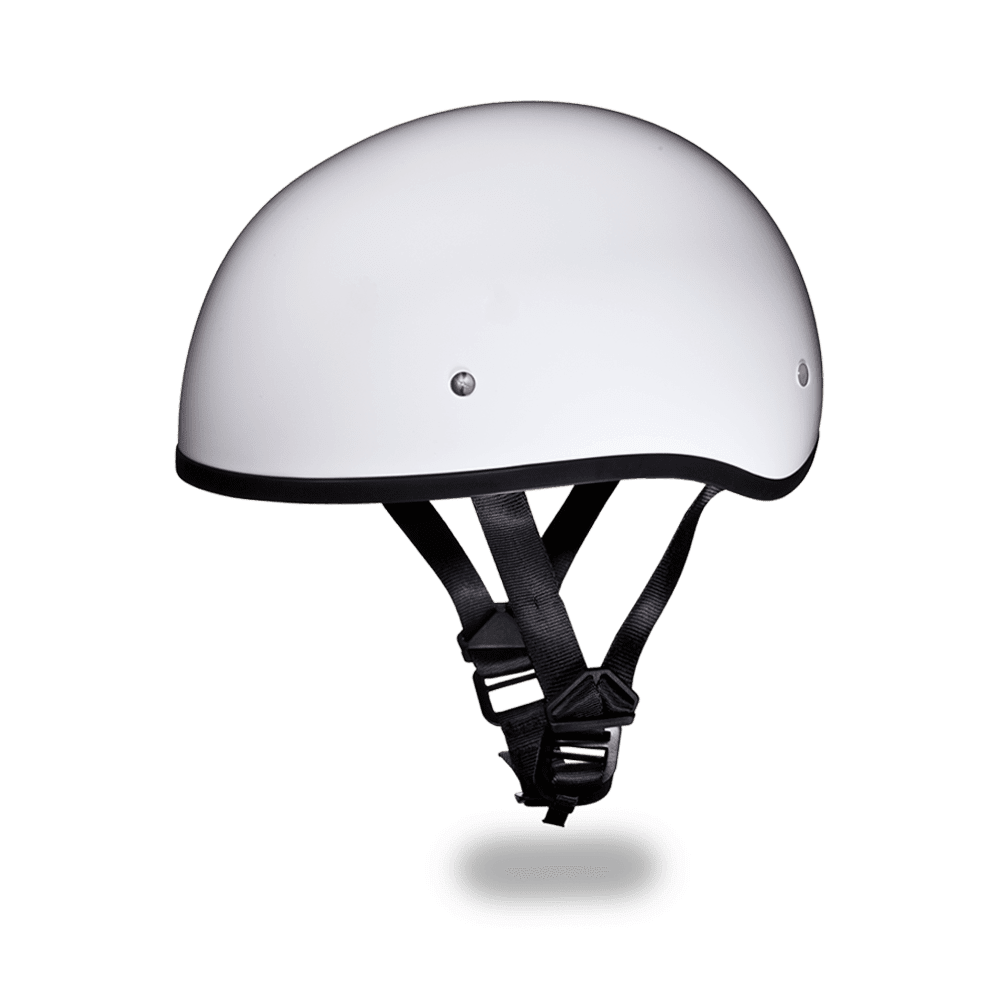 Daytona Helmets Slim Line Skull Cap D.O.T. Approved Half Shell ...