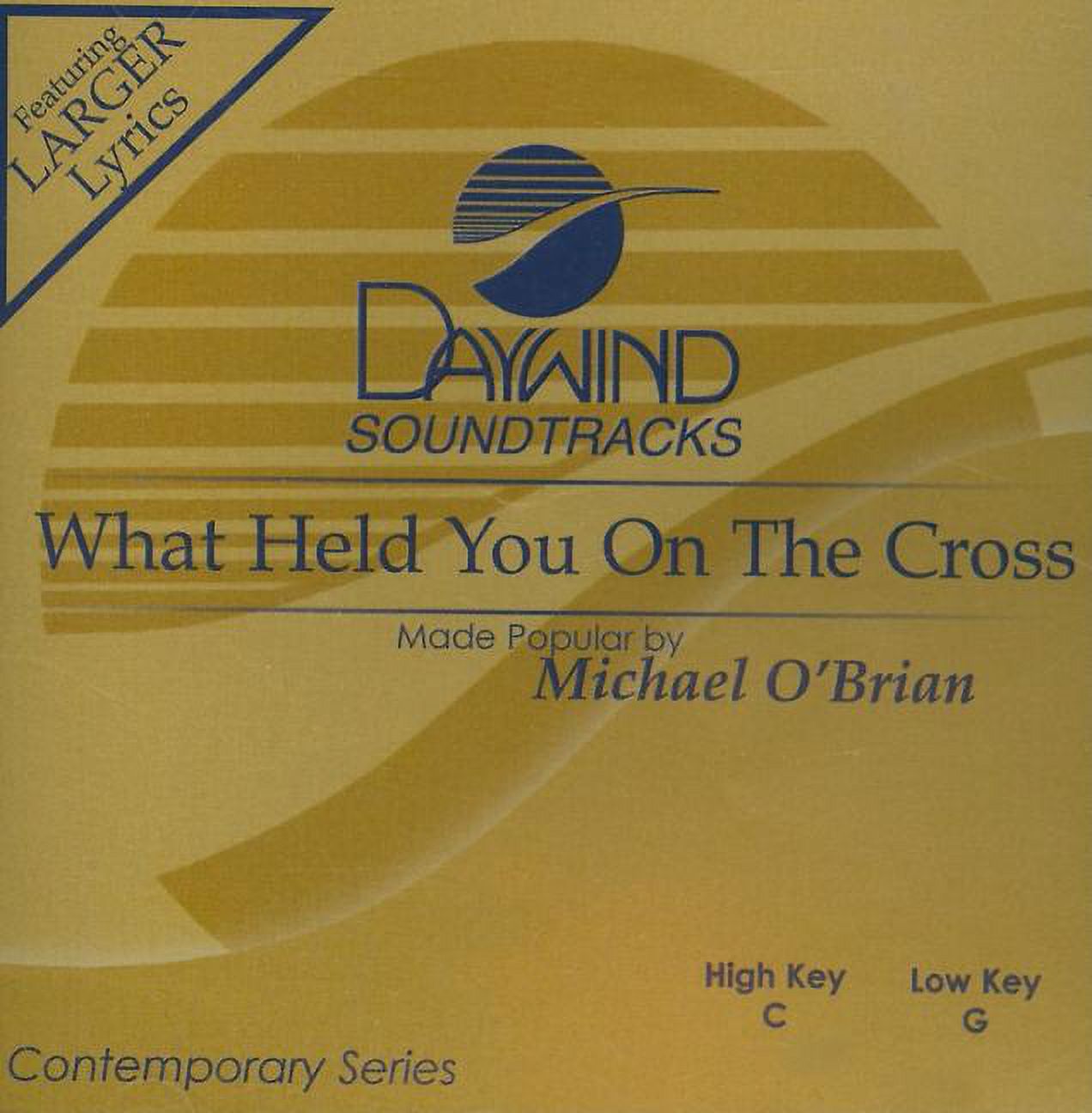 Pre-Owned - Daywind Soundtracks: What Held You on the Cross (Audiobook ...