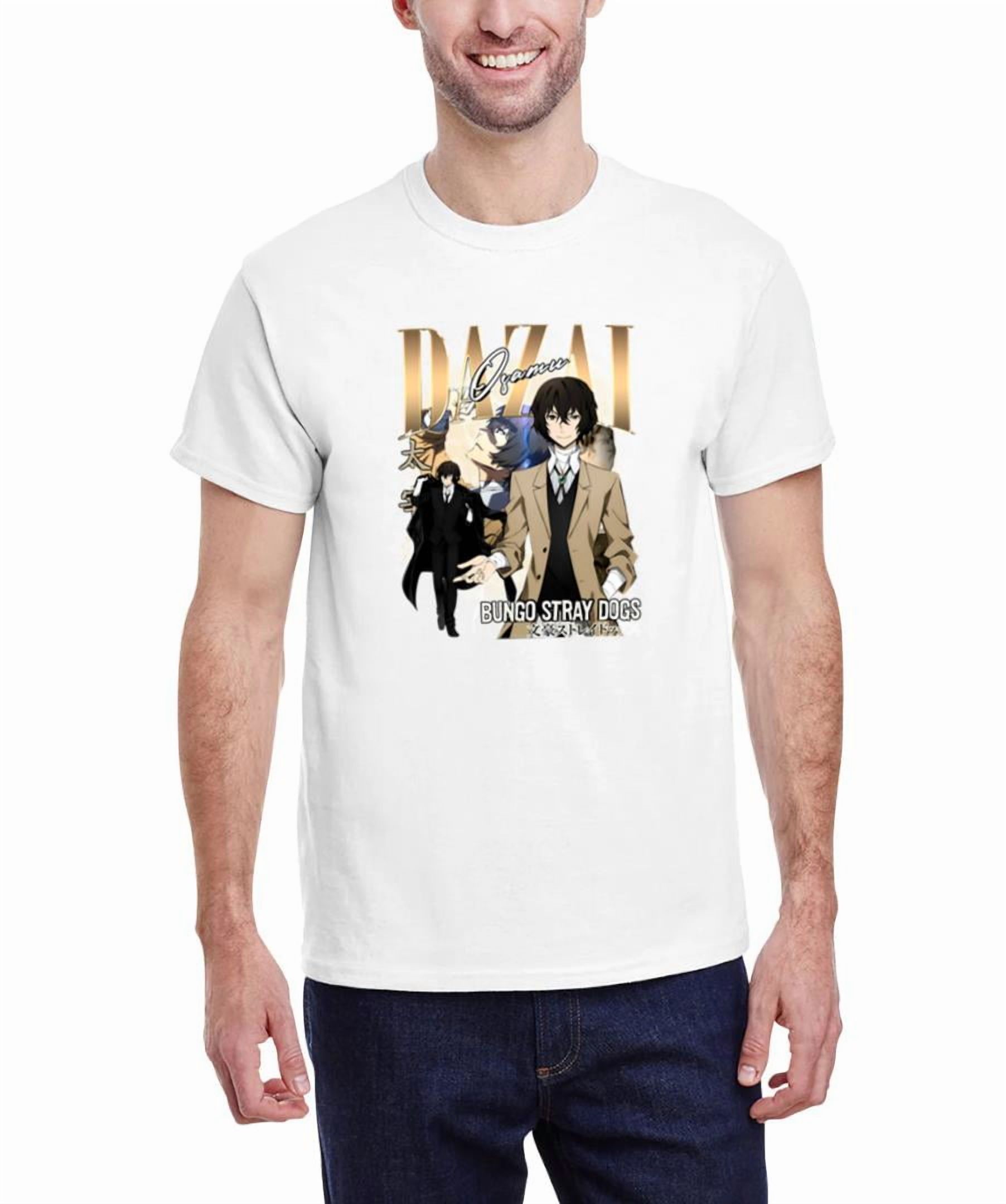 Dazai Osamu Bungo Stray Dogs BSD Vintage Style Anime Fan Unisex T-shirt ...
