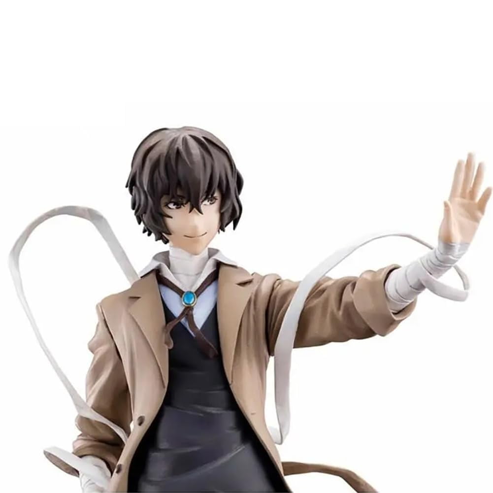 Dazai Osamu Figures Anime Figure Statues Jacket is Removable and Arms ...