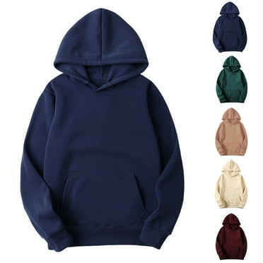 Women's Lightweight Cotton Single Jersey Active Pullover Hoodie ...