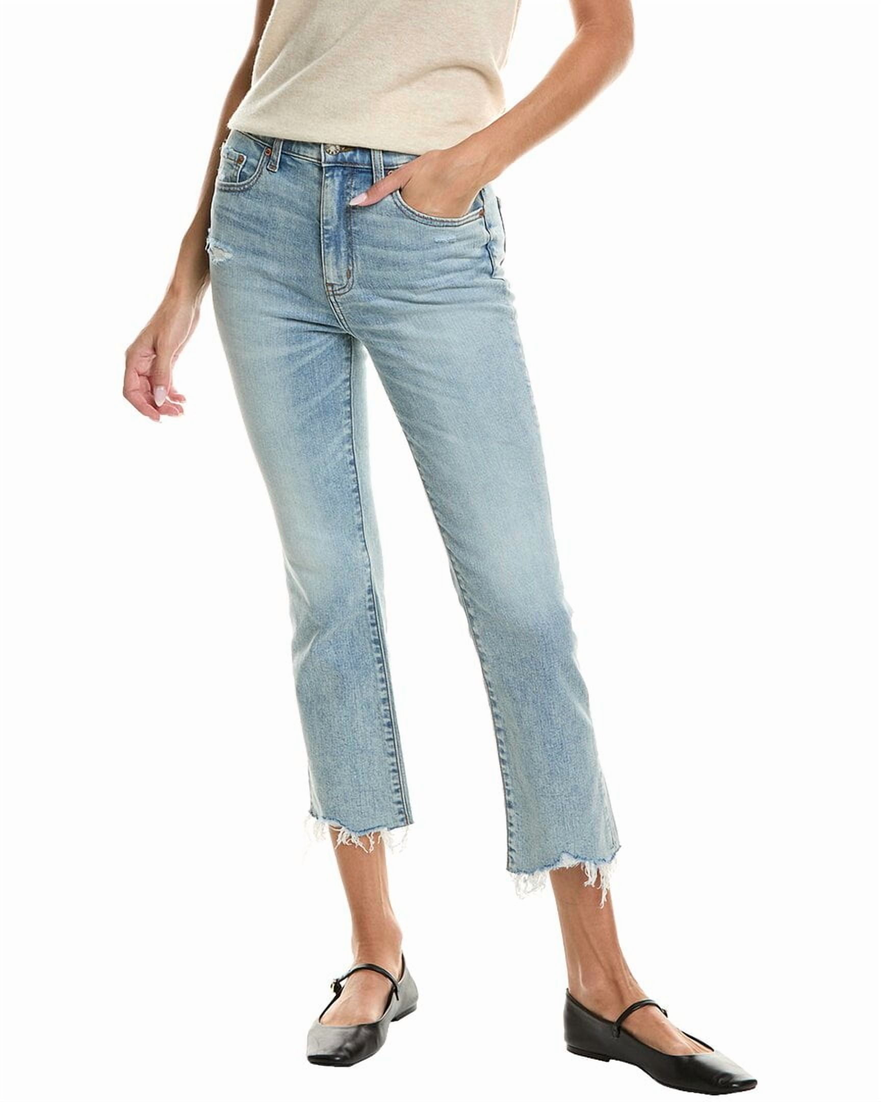 Daze Denim womens Shy Girl High Rise Crop Flare Jean, 26 - Walmart.com