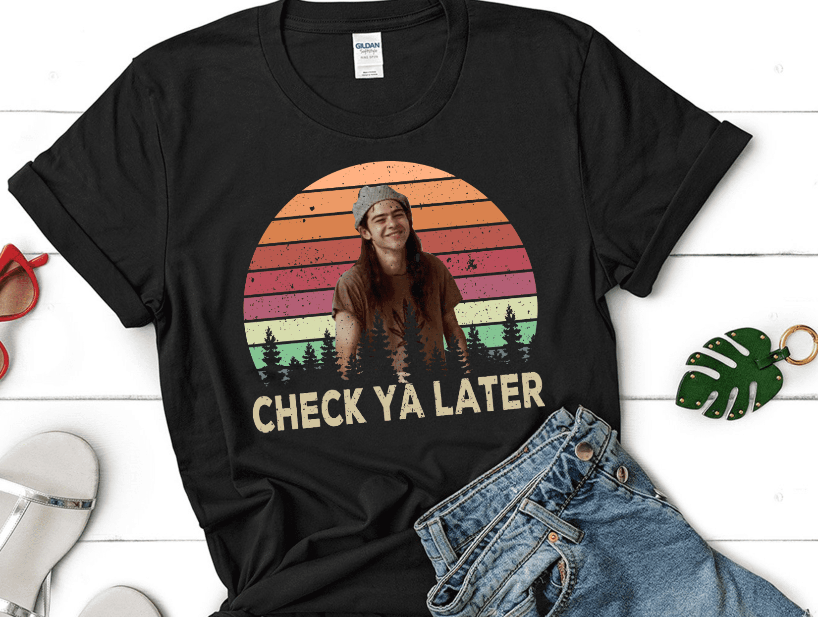 Dazed and Confused "Check Ya Later" Vintage Tee, Ron Slater Shirt, Fan ...