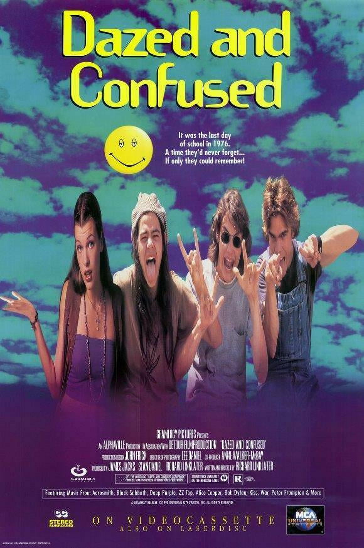 Dazed and Confused Movie POSTER 11" x 17" Style A - Walmart.com