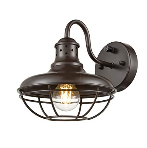 Dazhuan Industrial Plug-in Wall Sconce Light with On/Off Switch ...