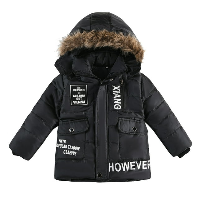 Daznico Boy Winter Jacket Coat Hooded Coat Kids Warm Clothes Jacket Boys Coat&jacket,Size 3-4 ...
