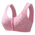 Daznico Ellymuse Bras - Daisy Bras for Older Women Front Closure, Women ...