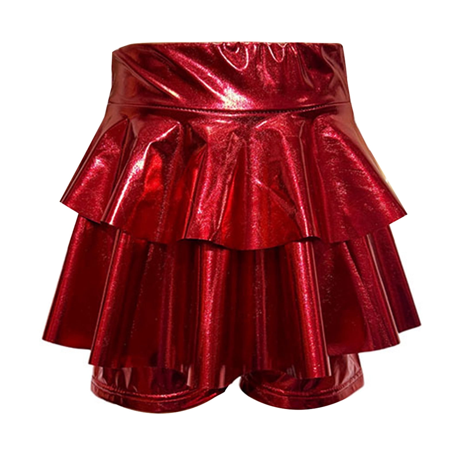 Daznico Girls Glitter Sequin Dance Dress Performance Tutu Skirt with ...