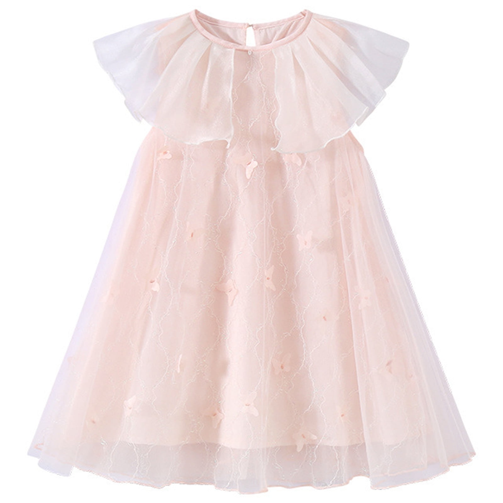 Daznico Girls Summer Dresses Elegant Mesh Design Casual Comfortable ...