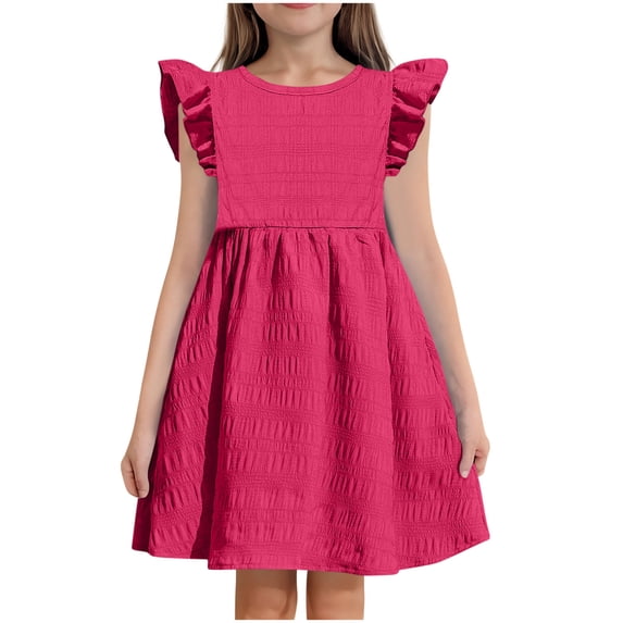 Daznico Girls Summer Dresses for Everyday and Outdoor Casual Wear ...